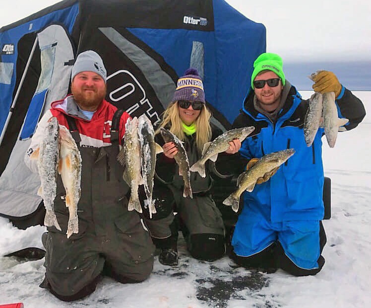 Guided Ice Fishing Trips - Minnesota Fishing Guides - Grand Rapids Guide Service